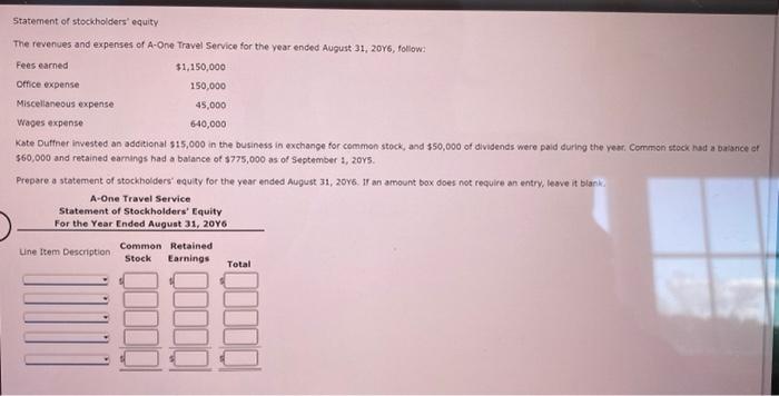 Solved Income statement The revenues and expenses of A-One | Chegg.com