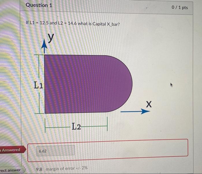 Solved If L1=12.5 and L2=14.6 what is Capital X_bar? 9.8 | Chegg.com