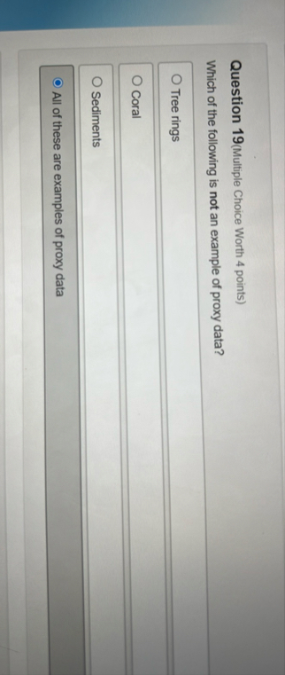 Solved Question 19(Multiple Choice Worth 4 ﻿points)Which of | Chegg.com