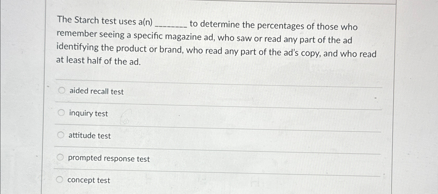 Solved The Starch test uses a(n) ﻿to determine the | Chegg.com