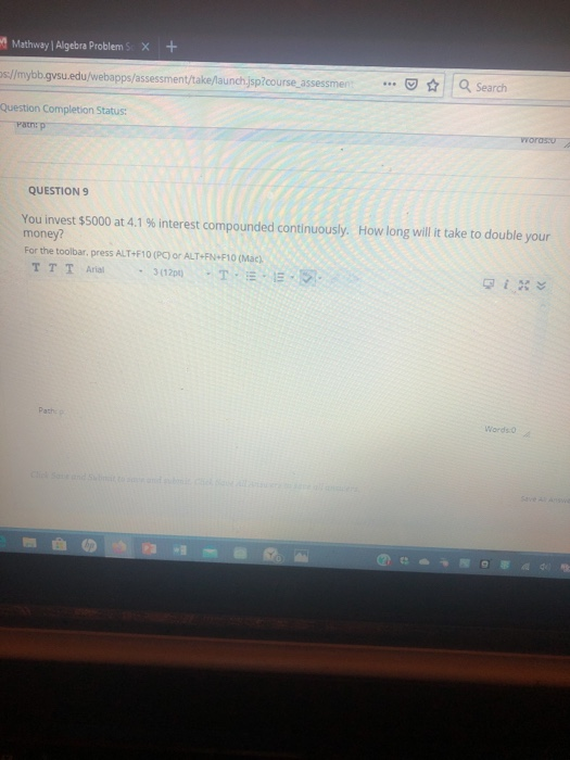 Solved Mathway | Algebra Problems X + | Chegg.com