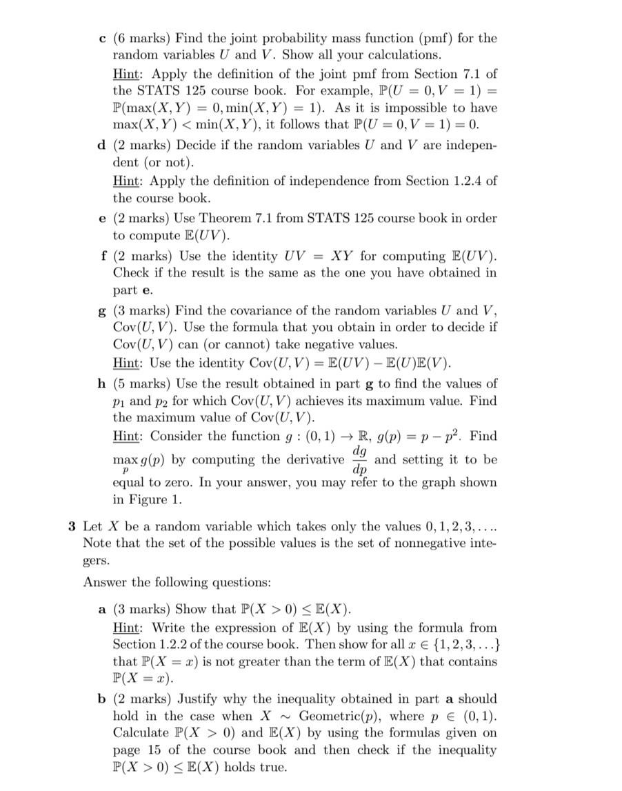 Solved 2 Let X and Y be two independent random variables | Chegg.com