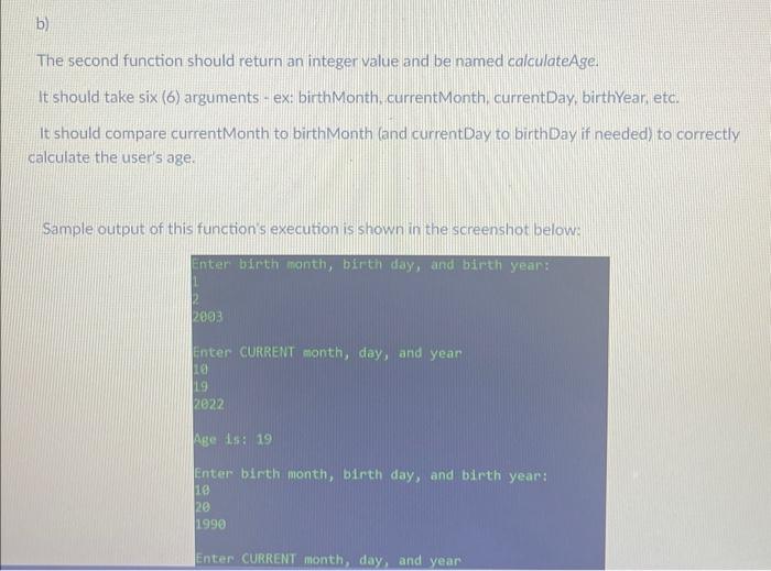 Solved Write a program prompts a user to enter two dates - | Chegg.com
