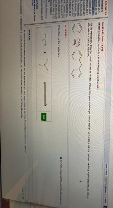 Solved PULL SCREEN PRINTER VERSION RACK RESOURCES Homework | Chegg.com