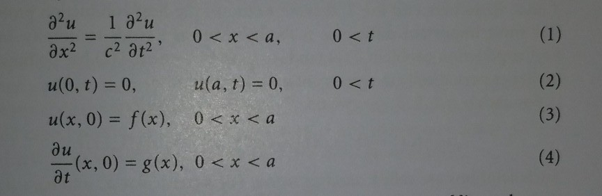 Solved In Exercises 3–5, solve the vibrating string problem, | Chegg.com