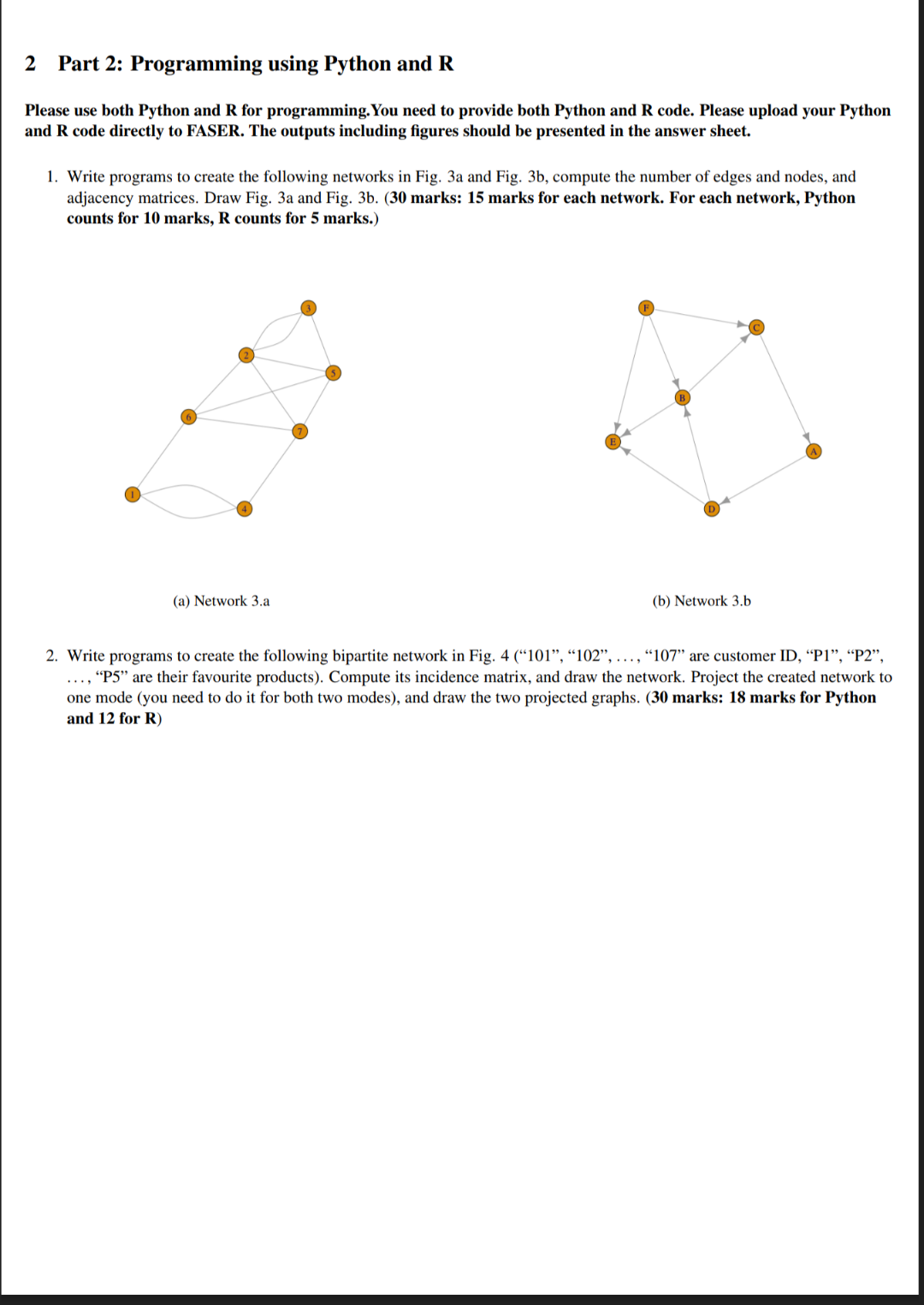 Solved 1 Part 1: Answer the following questions 1. Give the | Chegg.com