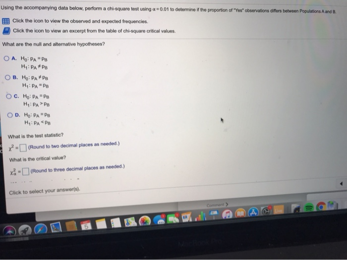Solved Using the accompanying data below, perform a | Chegg.com
