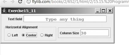 Solved Write a program that sets the horizontal-alignment | Chegg.com