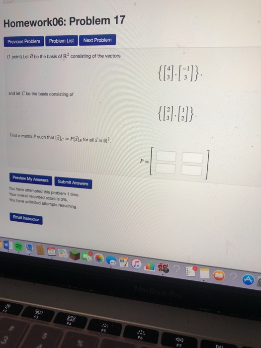 Solved Homework06: Problem 17 Previous Problem Problem List | Chegg.com