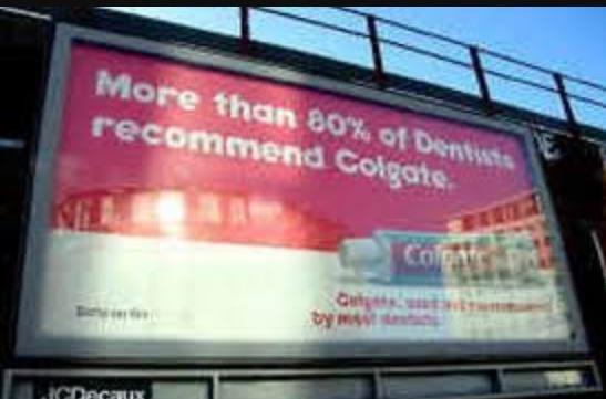 Solved More than 80% of Dentists recommend Colgate CDecaux | Chegg.com