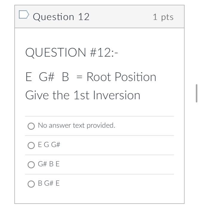 Solved Question 6 1 pts QUESTION \#6:- TRUE/FALSE Bb F=Bb | Chegg.com