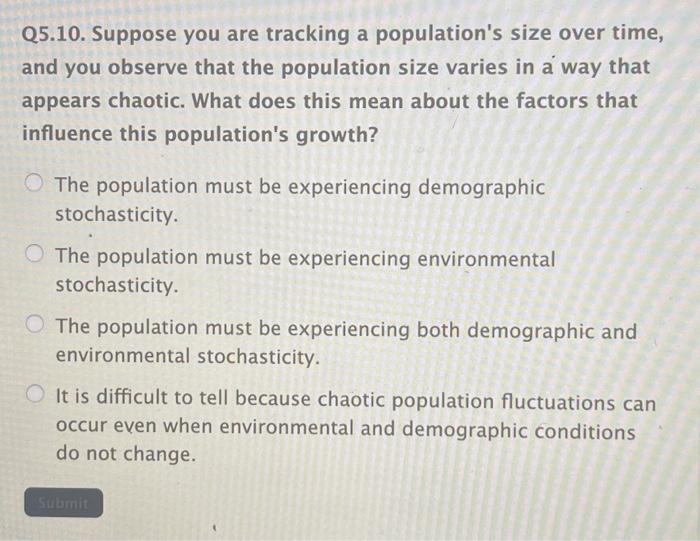 Solved Q5.9. Which of the following statements about | Chegg.com