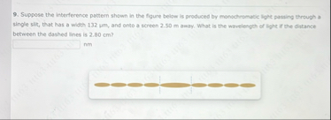 Solved Suppose the inberference pattern shown in the figure | Chegg.com