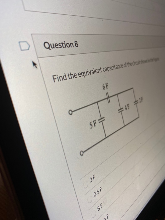 Solved Find the equivalent capacitance of the circuit shown | Chegg.com