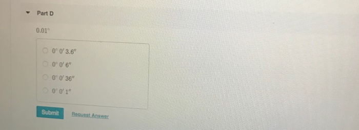 Solved - Part A 24.9 24° 27' 30" 24°9'0" 24° 54'0" 24° 54' | Chegg.com