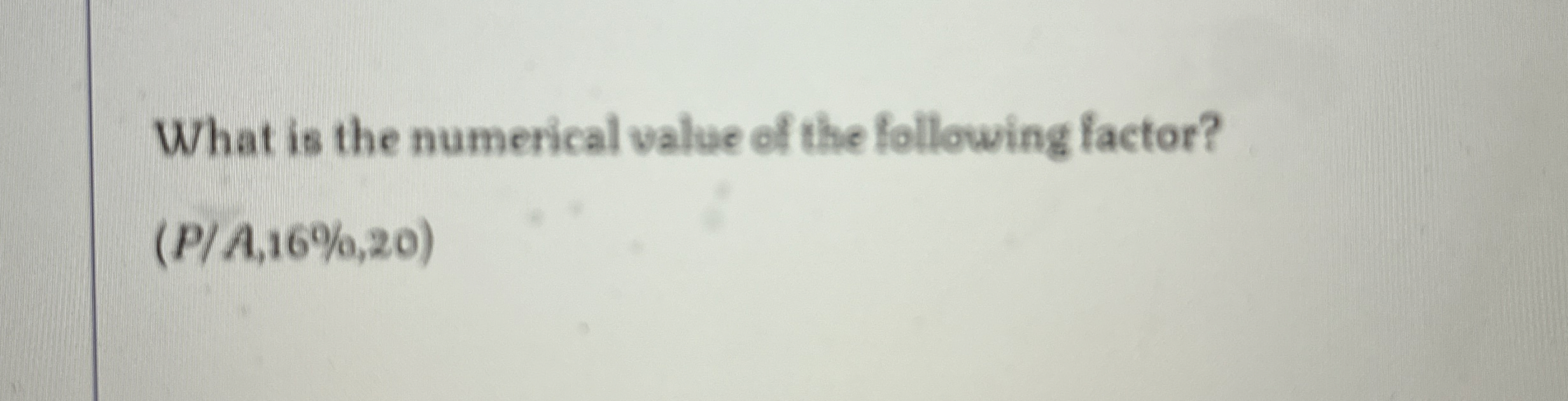 Solved What is the numerical value of the following | Chegg.com