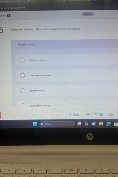 Solved eztomhesucation comExam (i) Production facilities, | Chegg.com