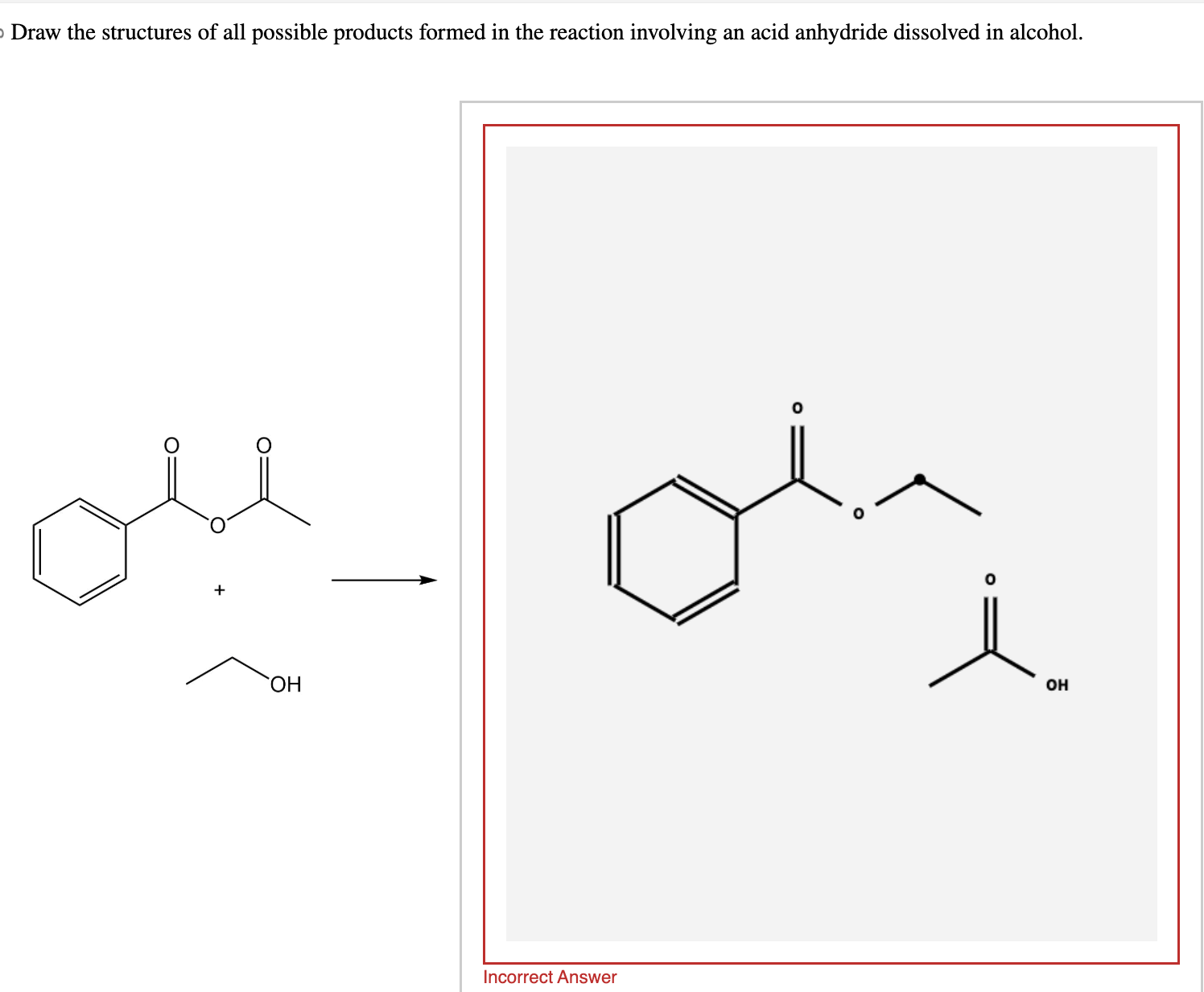 Solved Draw The Structures Of All Possible Products Formed
