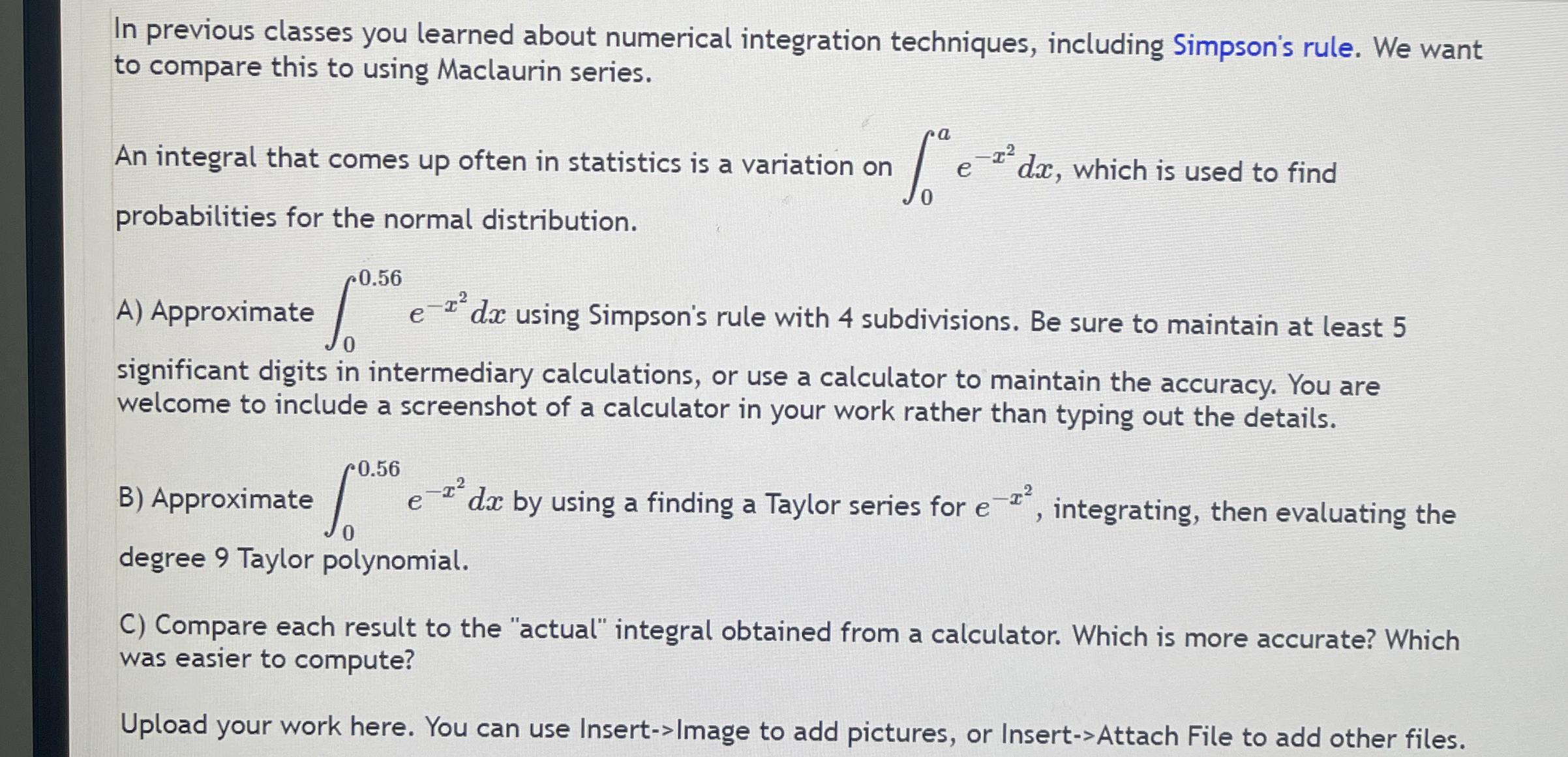 Solved In previous classes you learned about numerical | Chegg.com