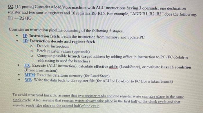 Solved Q3. [8 points] Consider executing the following code | Chegg.com