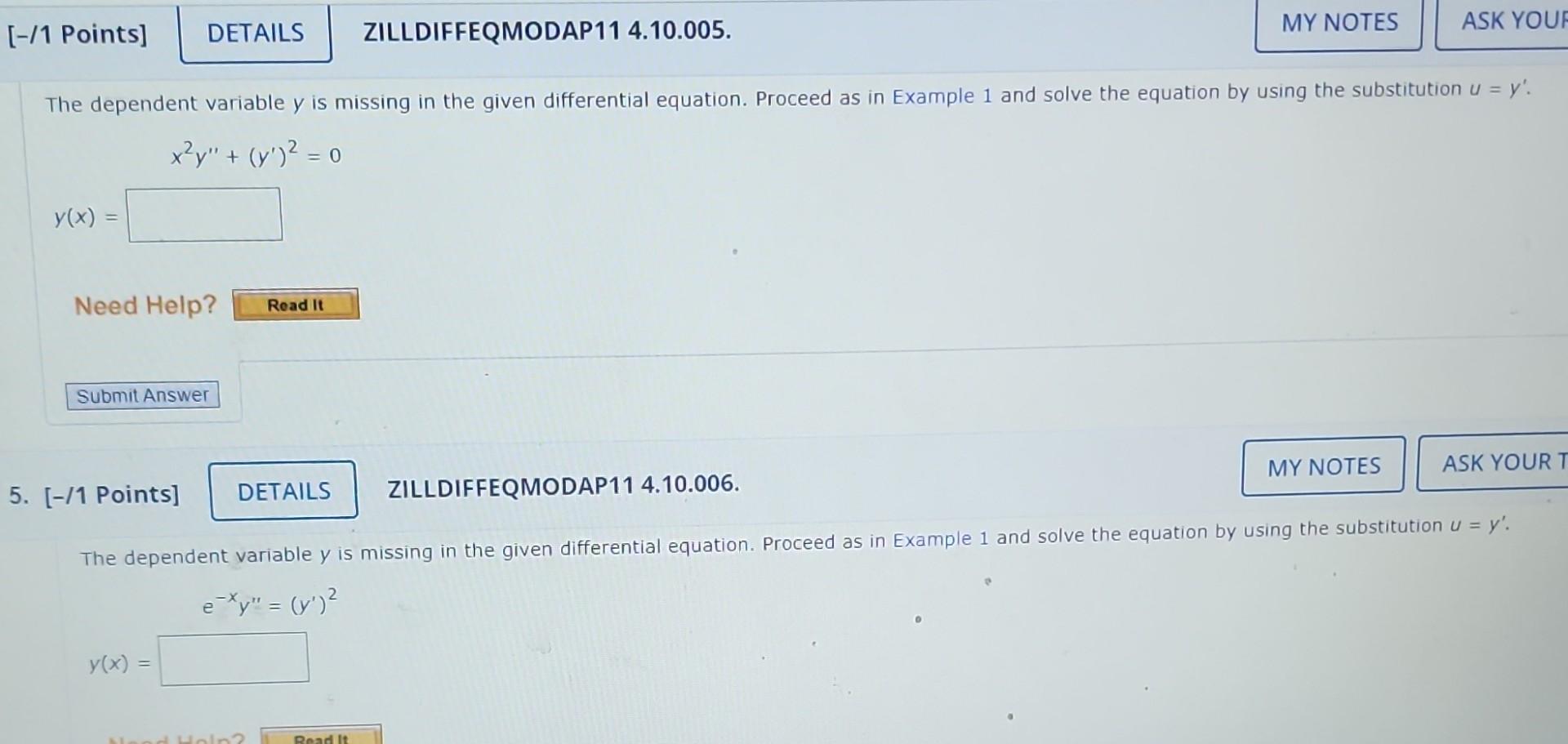 Solved The dependent variable y is missing in the given | Chegg.com
