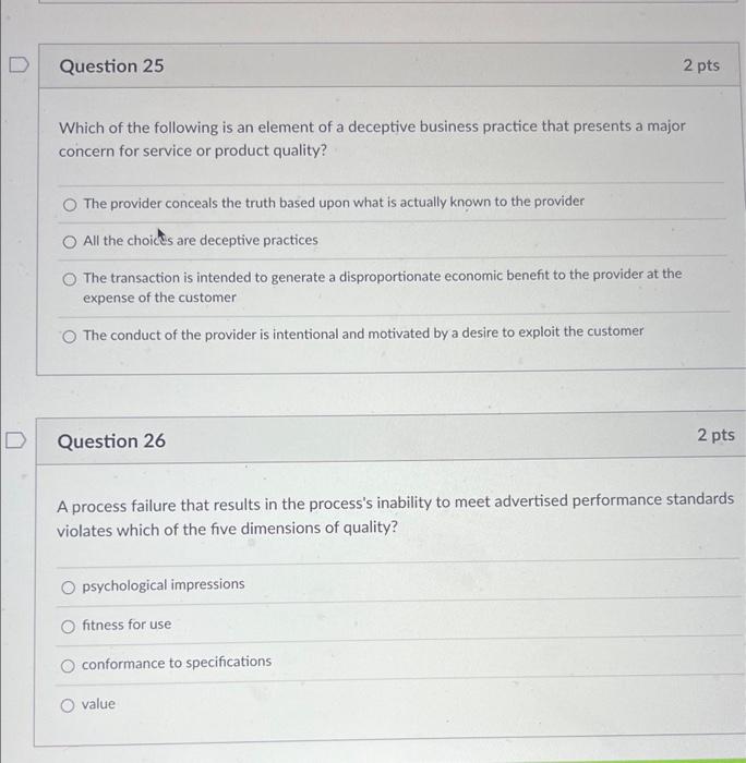 Solved Question 25 Which of the following is an element of a | Chegg.com