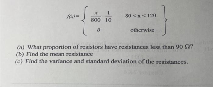 Solved f(x)={800x−101080 | Chegg.com