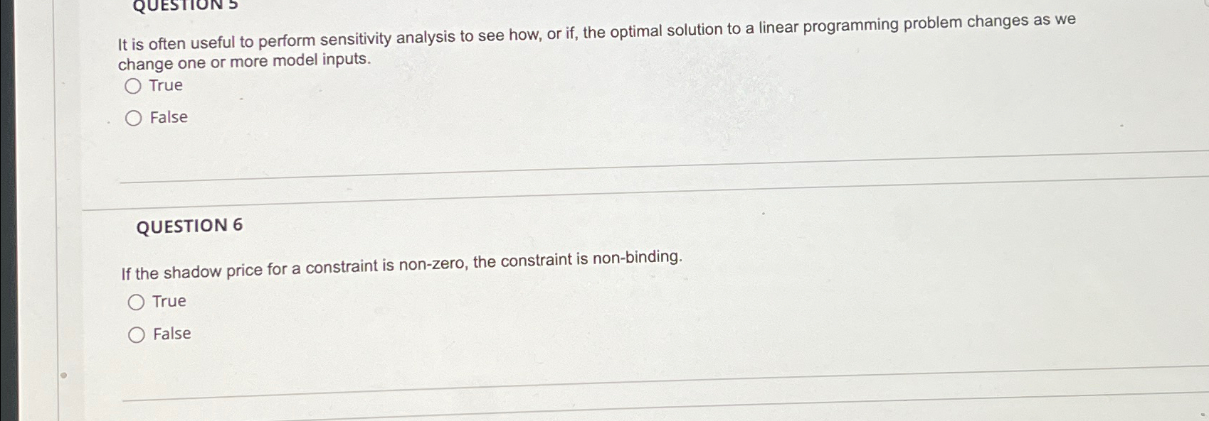 Solved It is often useful to perform sensitivity analysis to | Chegg.com