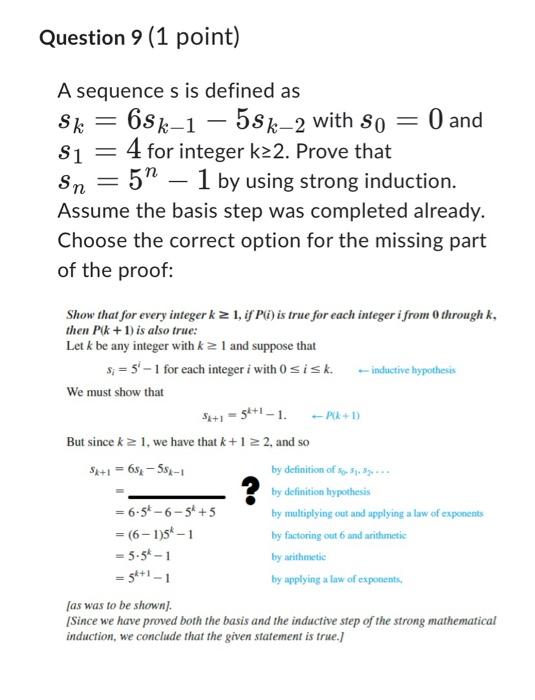 Solved What is the correct, Mathematical way of writing an | Chegg.com