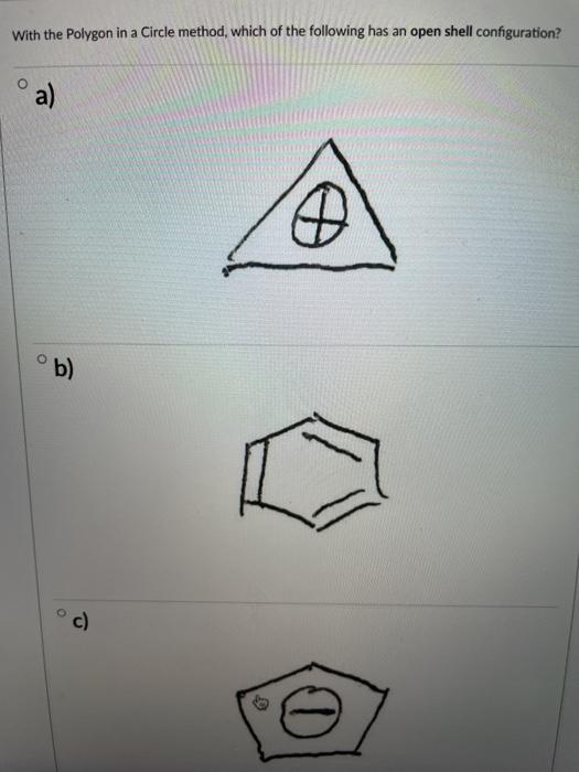 Solved With the Polygon in a Circle method, which of the | Chegg.com