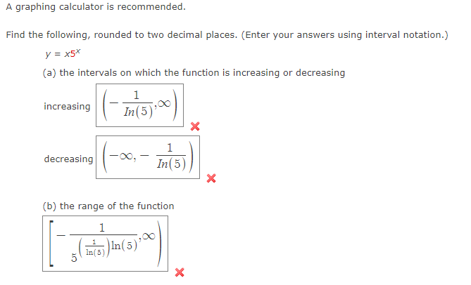 Solved A graphing calculator is recommended.Find the | Chegg.com