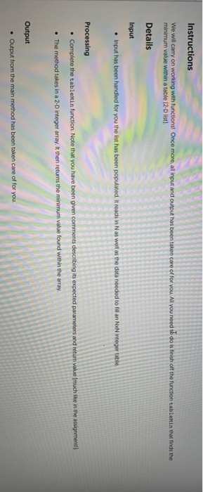Solved Instructions We will carry on working with functions! | Chegg.com