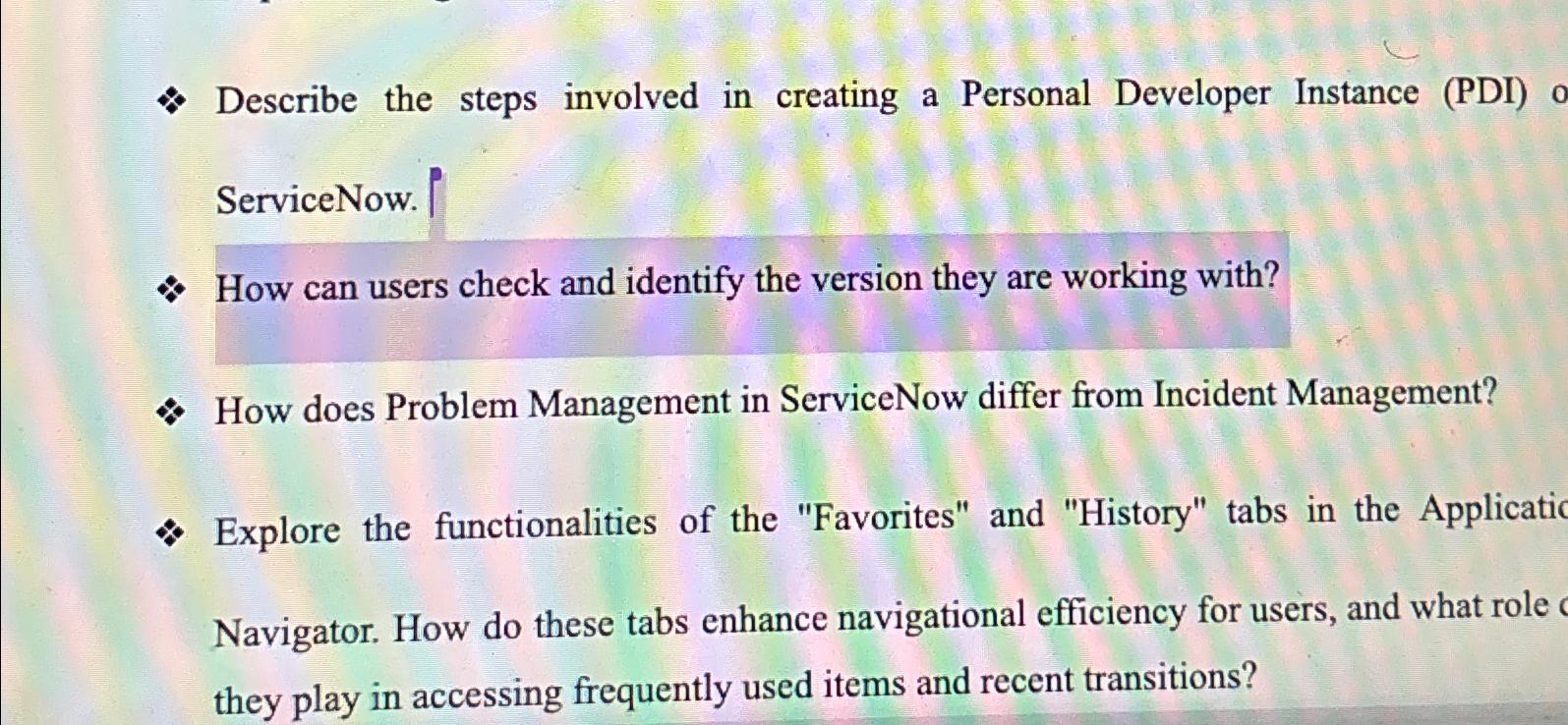 Describe the steps involved in creating a Personal | Chegg.com