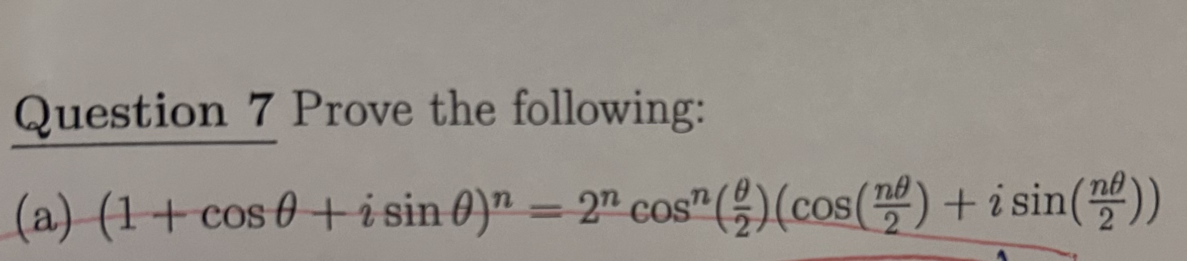 Solved Prove the following (Complex | Chegg.com