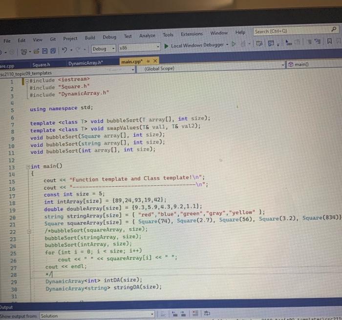 Instructions Create a new Visual Studio project. Add | Chegg.com