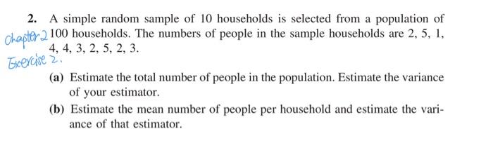 Solved Please help using sampling theory to solve this | Chegg.com