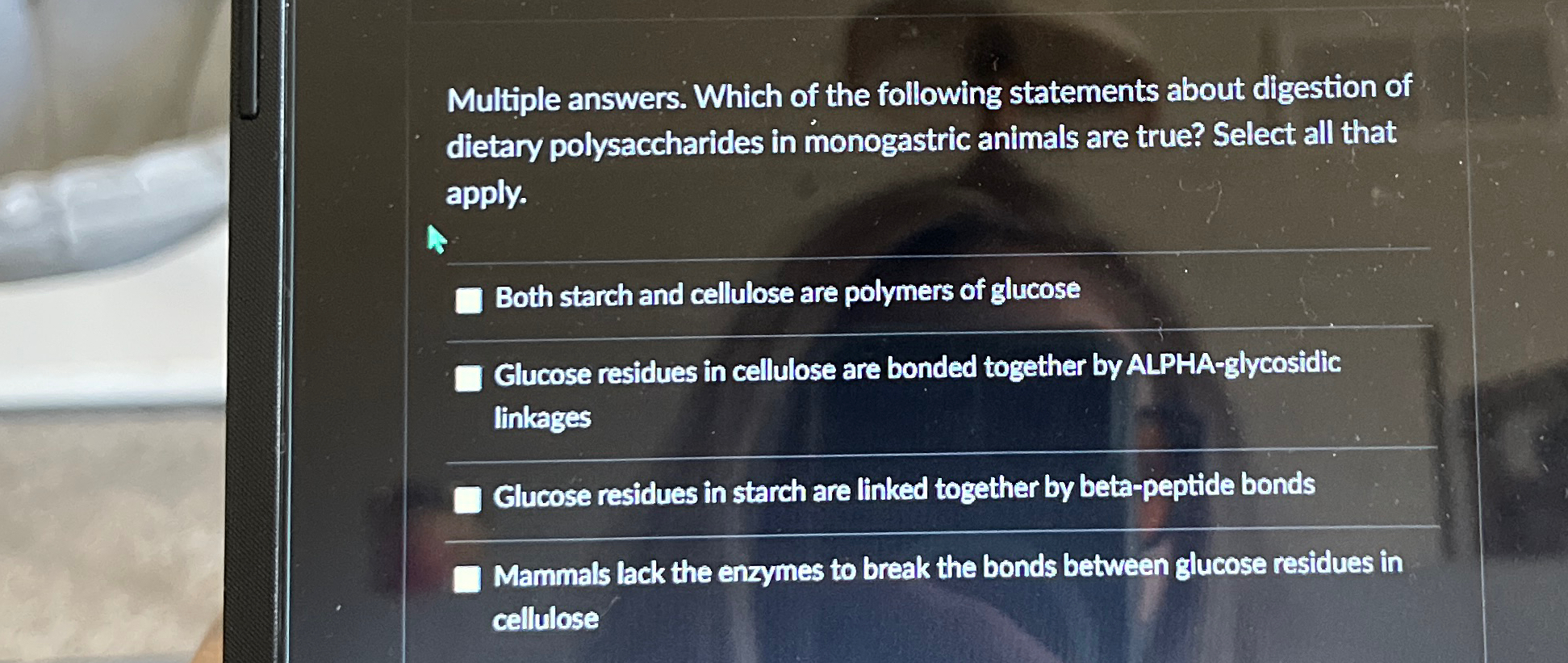 Solved Multiple answers. Which of the following statements | Chegg.com