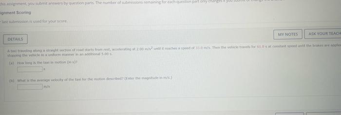 Solved ignment Scoring - Lant wibentsion as used for your | Chegg.com