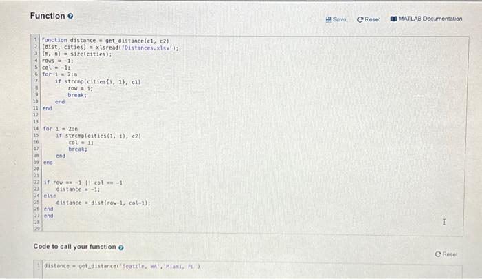 Solved MATLAB CODE PLEASE!what am i missing for the very | Chegg.com