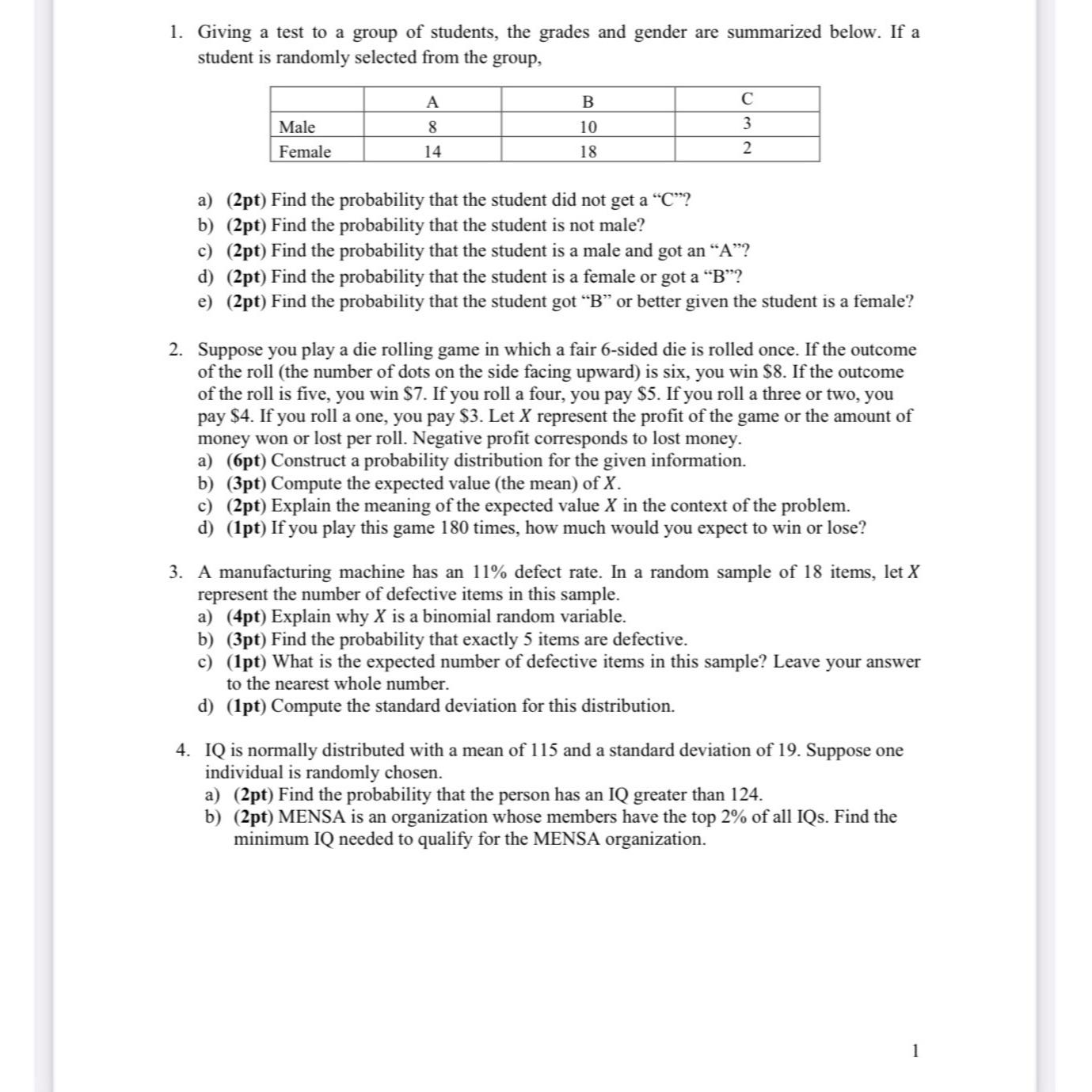 Solved PLEASE ANSWER QUESTION 3" ﻿A, ﻿B, ﻿C, ﻿D CORRECTLY. I | Chegg.com