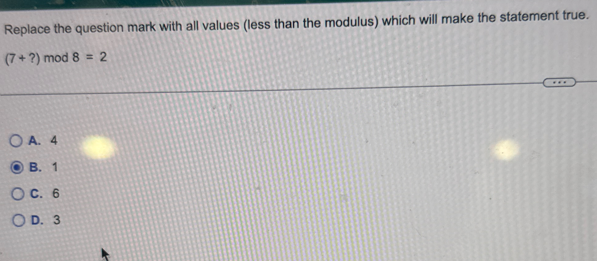 Solved Replace the question mark with all values (less than | Chegg.com