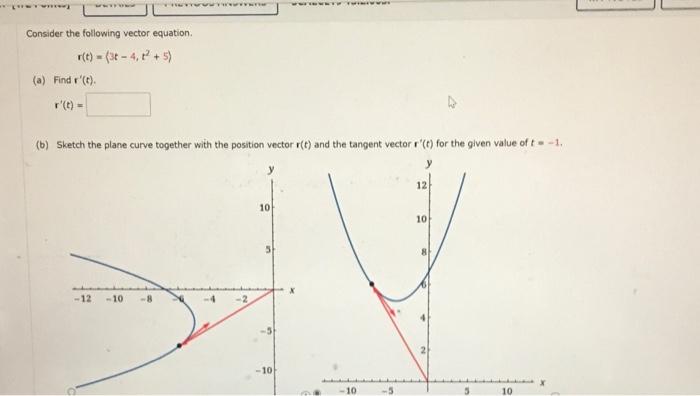 Solved Consider the following vector equation. | Chegg.com