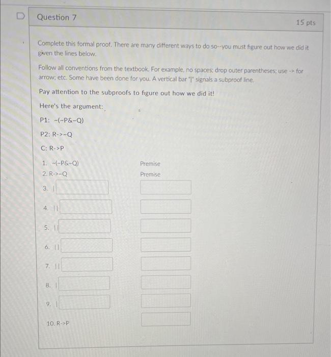 Complete this formal proof. There are many different | Chegg.com