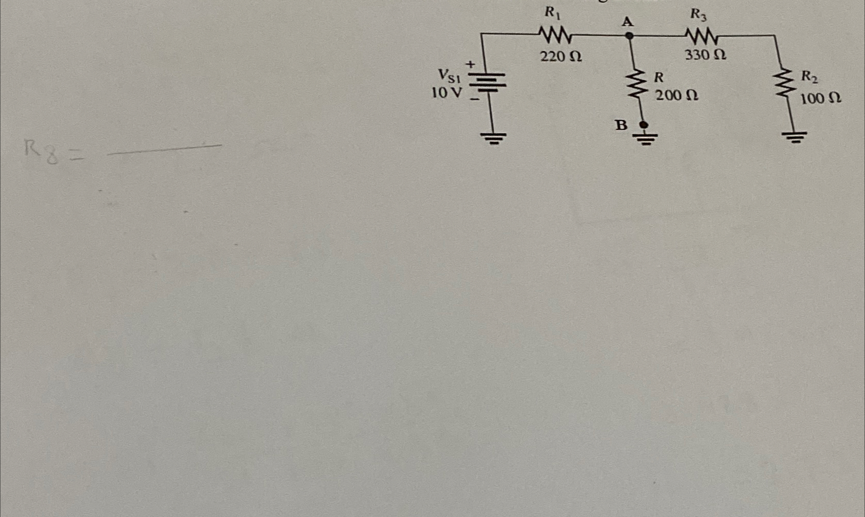 Solved Find the voltage between point a and b of the | Chegg.com
