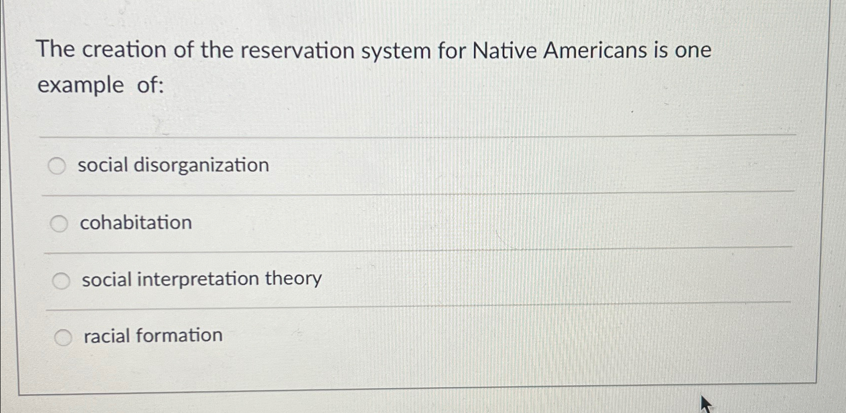 Solved The creation of the reservation system for Native | Chegg.com