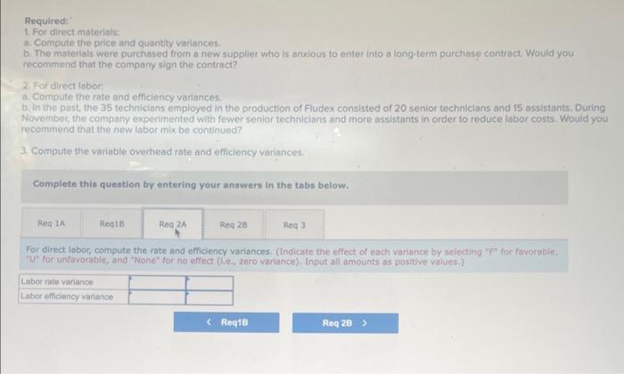 Solved Problem 10-14 (Static) Basic Variance Analysis | Chegg.com