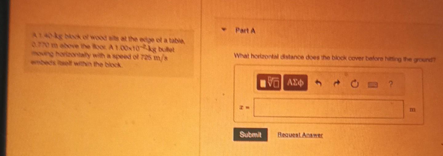 Solved Part A inveng horiomtaly with a siped ol 726 m/s What | Chegg.com
