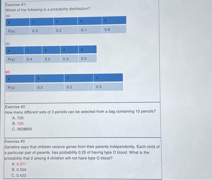 Solved - Do the following: 1. The correct answers to the | Chegg.com