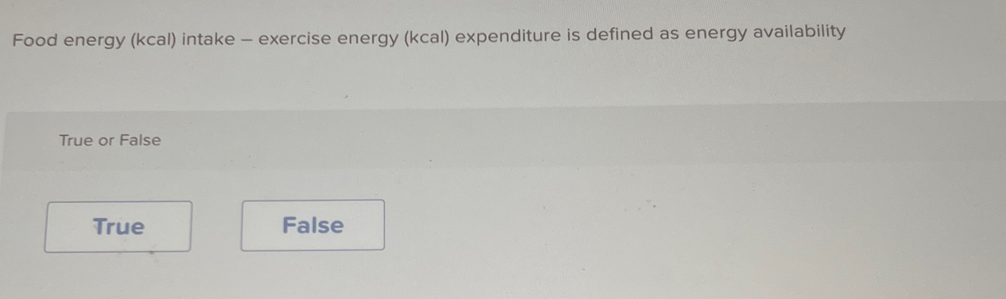Solved Food energy (kcal) ﻿intake - ﻿exercise energy (kcal) | Chegg.com