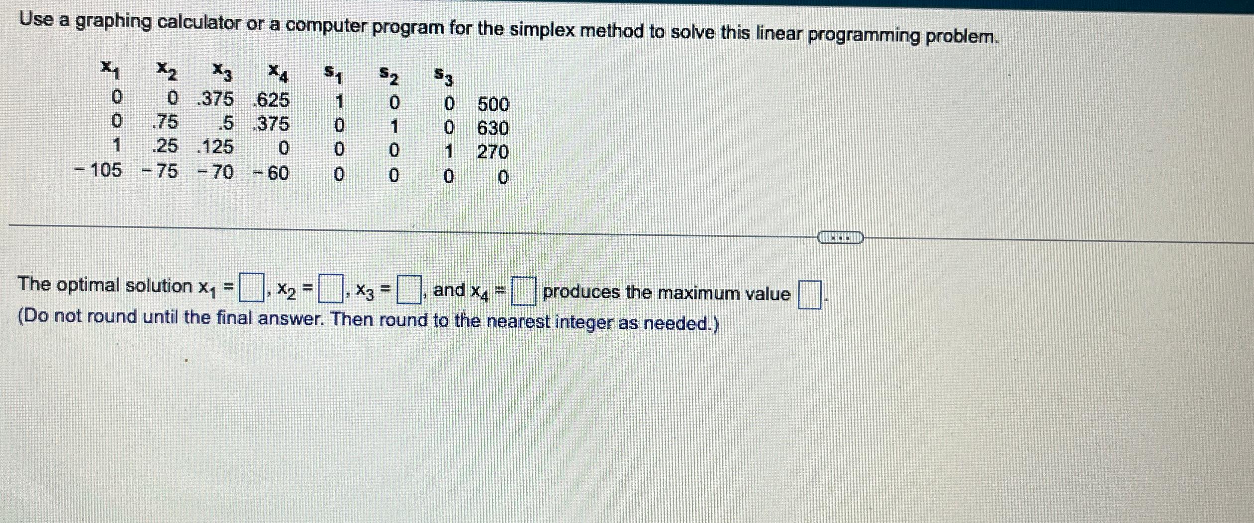 Solved Use a graphing calculator or a computer program for | Chegg.com